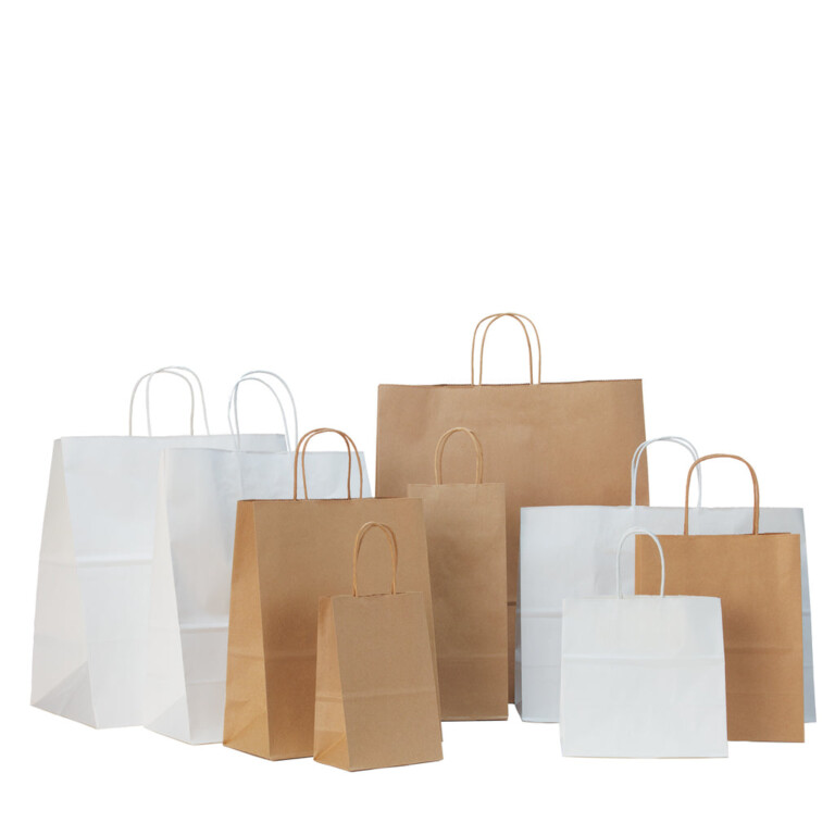 Paper Shopper Bags - Prima Wrap Gift Packaging